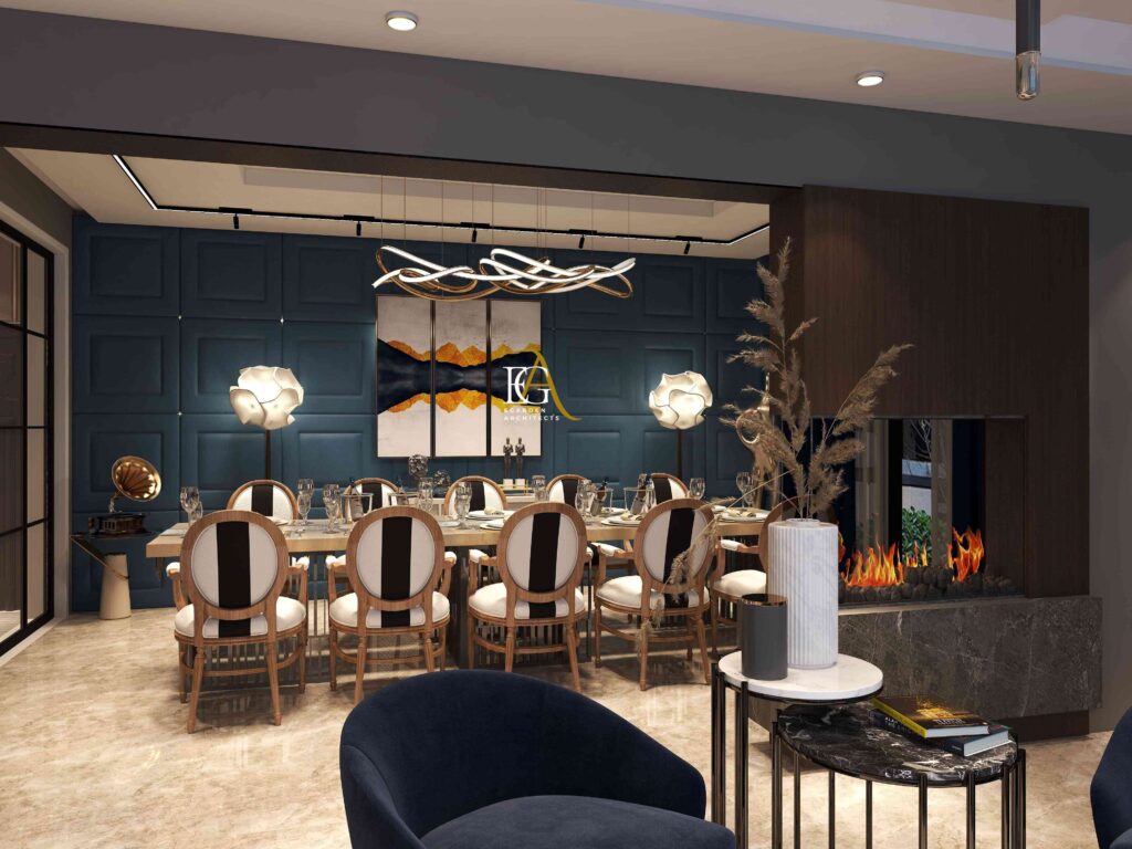 Drawing & Dinning Interior - EG Architects